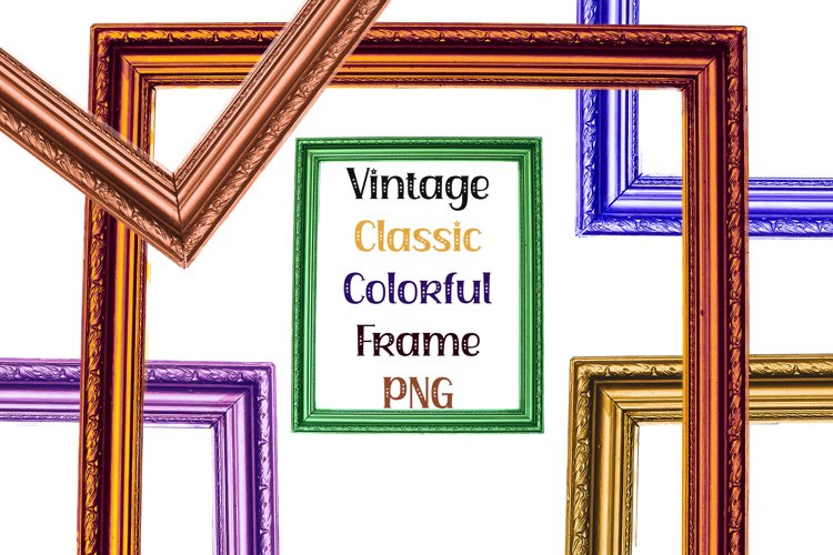 vintage classic picture frame
