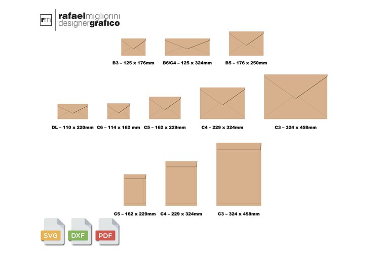 Standard Envelope Sizes Standard Envelope Sizes