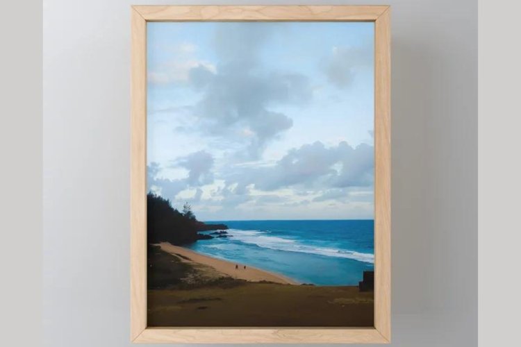 The Sea Side Art Print
