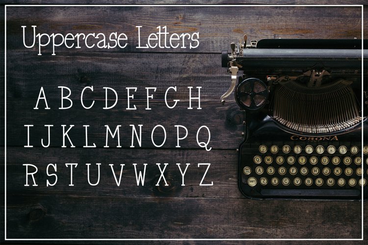 Retro Type Writer - A Classic Multi-lingual Typewriter Font - Free Font ...