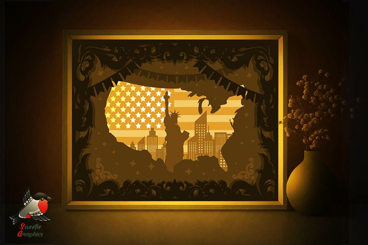 Shadow Box Svg | Design Bundles