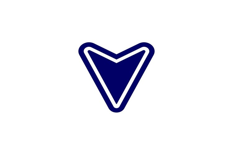 V Logo design (2396399)