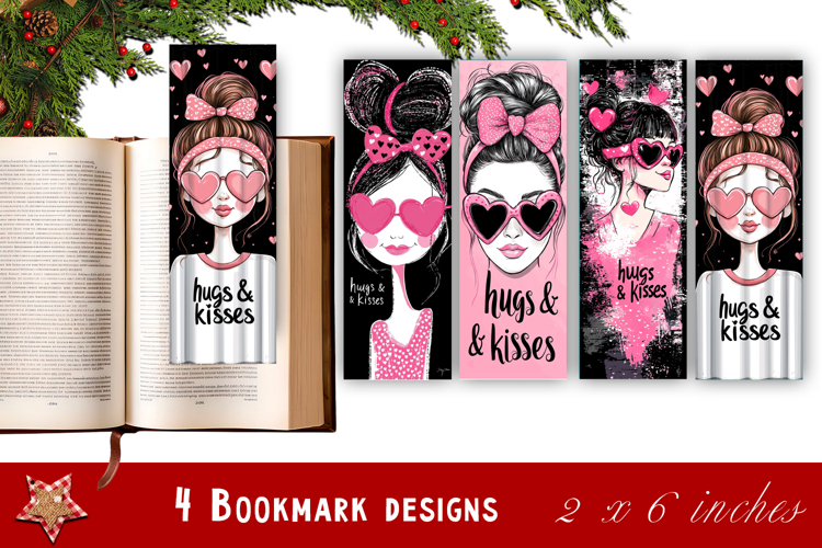 Valentines day bookmark printable | Valentine's (6524307)