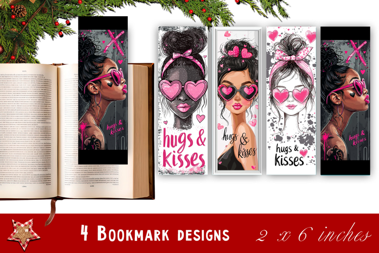 Valentines day bookmark printable | Valentine's (6524277)