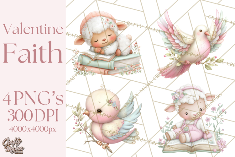 Easter Sticker Bundle Pack | 60 Printable PNG Decals