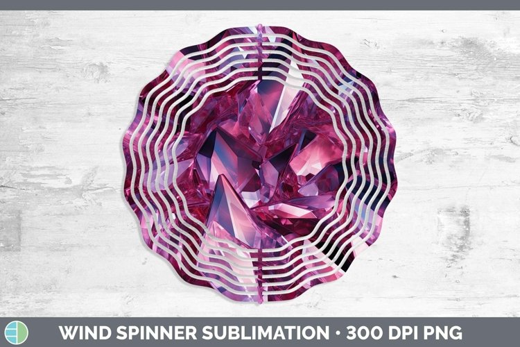 Valentine Holographic Wind Spinner Sublimation Spinner Desig