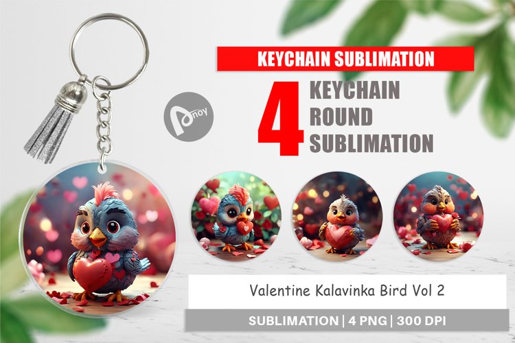 12 Bundle Keychain Sublimation Designs