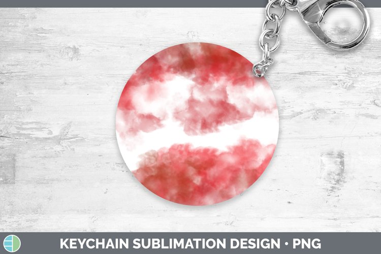 Valentine Red Keychain Sublimation Keyring Designs