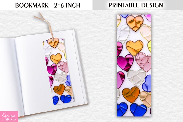 Stained Glass Bookmark Printable Design (3268008)
