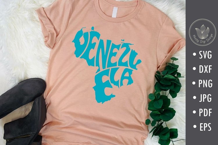 Venezuela Cut File | Lettering Word Art