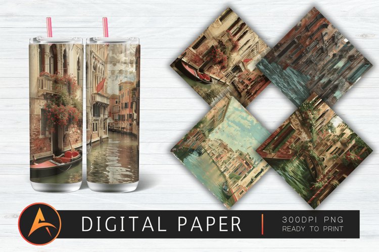 Venice canals Digital Paper