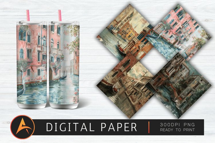 Venice canals Digital Paper