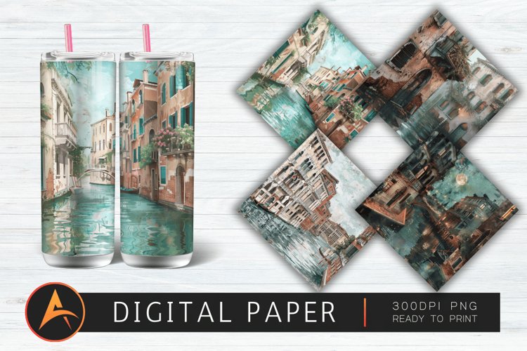 Venice canals Digital Paper