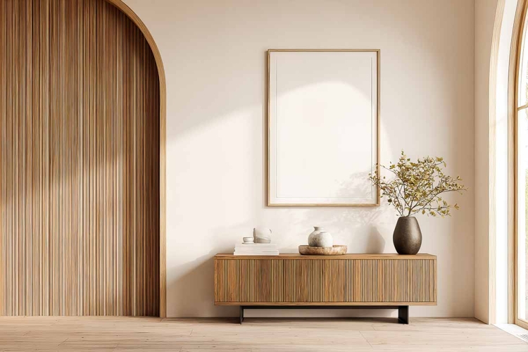 poster frame Mockup in interior (6520295)