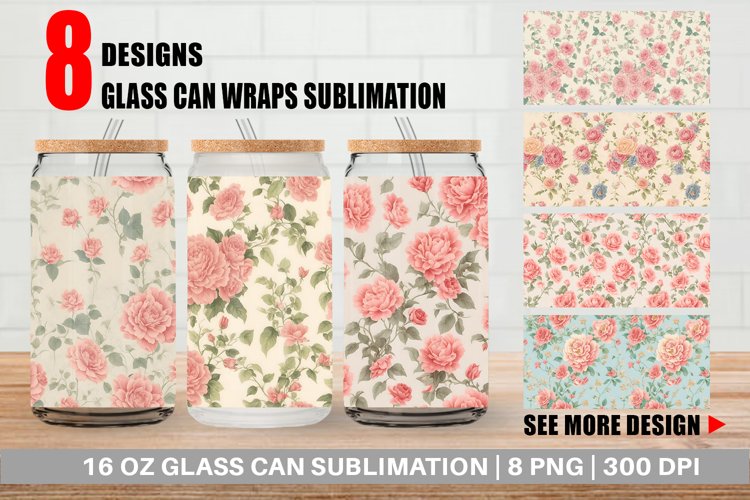 Glass Can Wraps Bundle