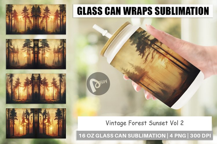 Glass Can Wraps Bundle