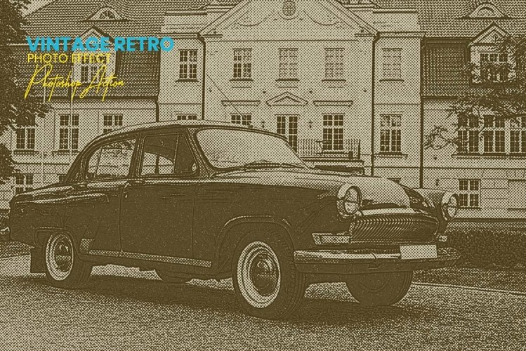 Vintage Retro Photo Effect