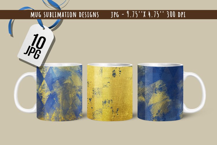 Modern Glitter Mug Designs