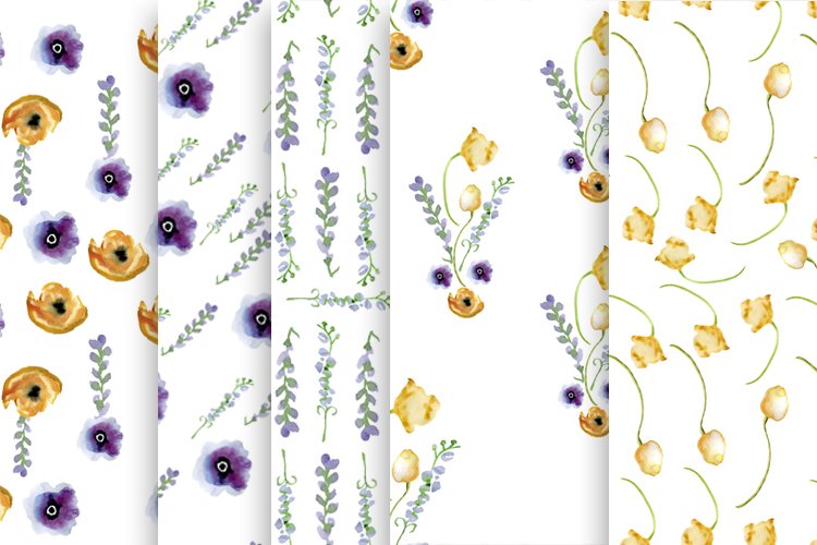 flowers digital paper (1863331)