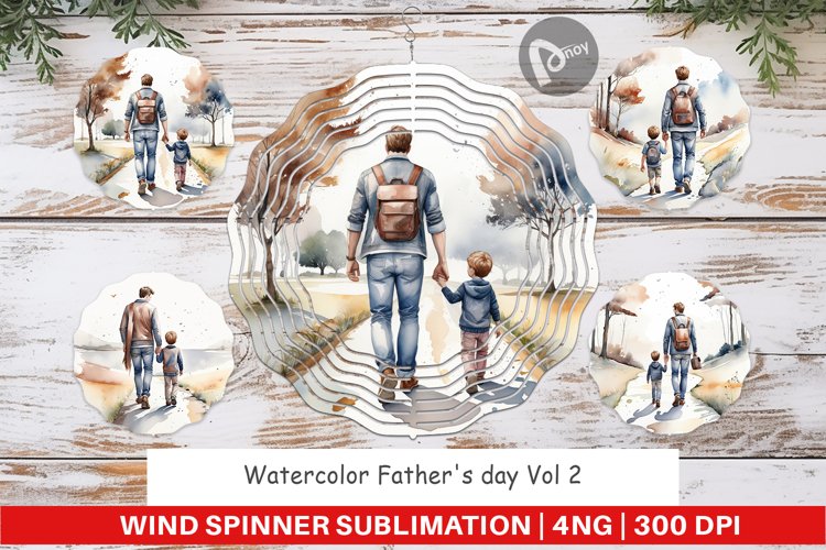 Wind Spinner | Sublimation Spinner Design