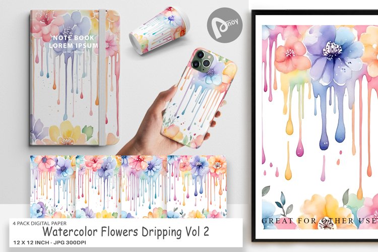 Floral | Digital Paper Seamless Pattern