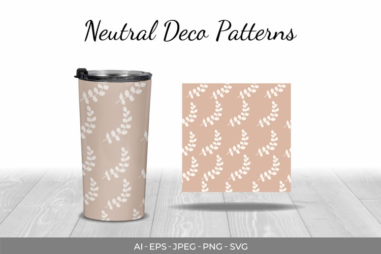 Neutral Deco Digital Paper