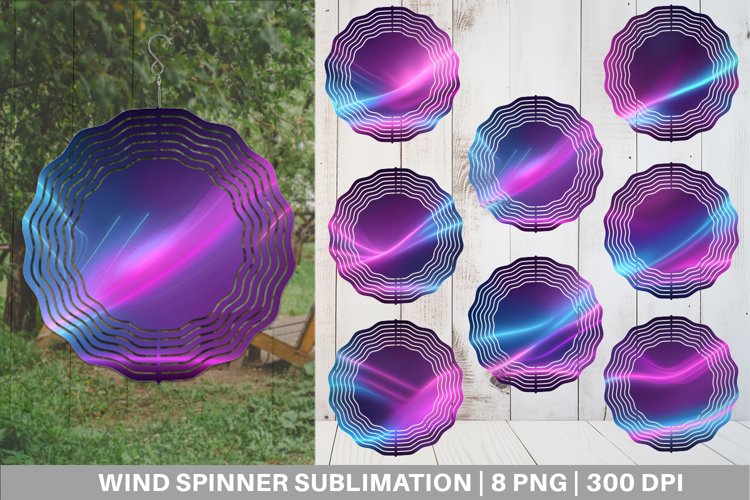 Wind Spinner | Sublimation Spinner Design