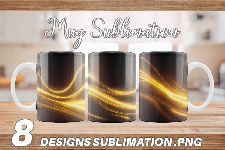Mug sublimation background