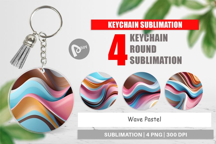 12 Bundle Keychain Sublimation Designs