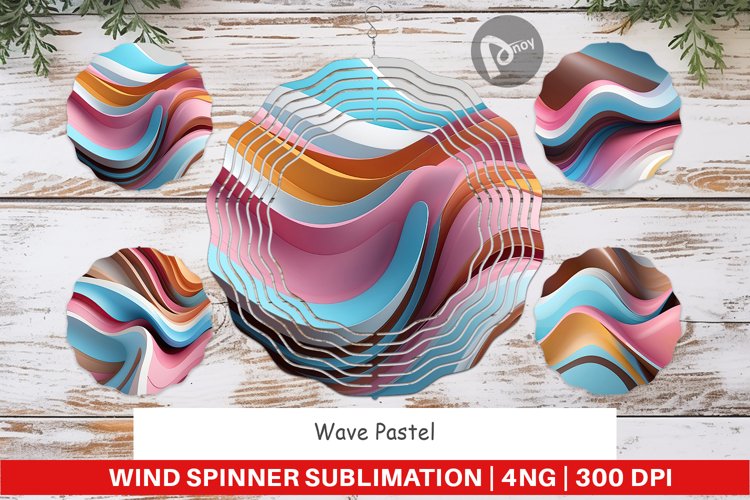 Wind Spinner | Sublimation Spinner Design