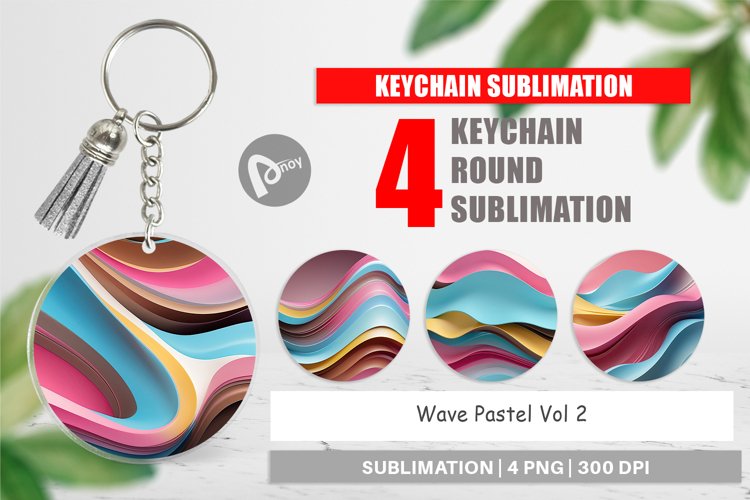 12 Bundle Keychain Sublimation Designs