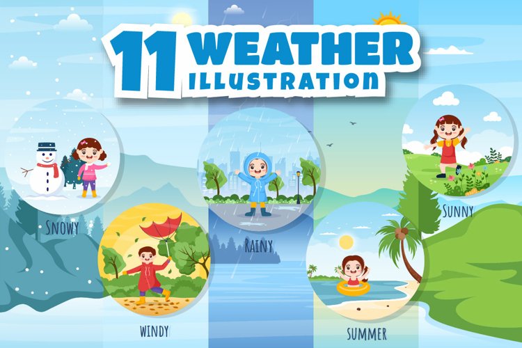 Four Types Of Weather