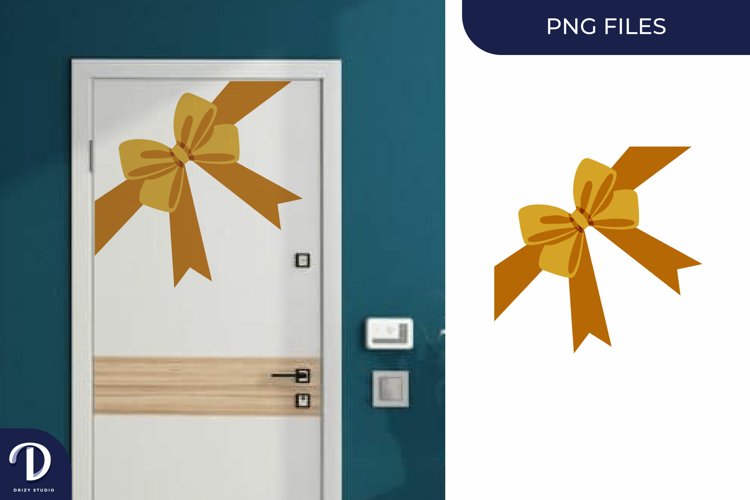 Yellow Ribbon Door Sticker