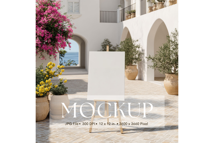 Welcome Sign Mockup Photo Frame Wedding Sign (6179087)