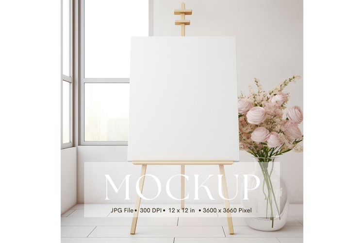 Welcome Sign Mockup Photo Frame Wedding Sign (6179331)