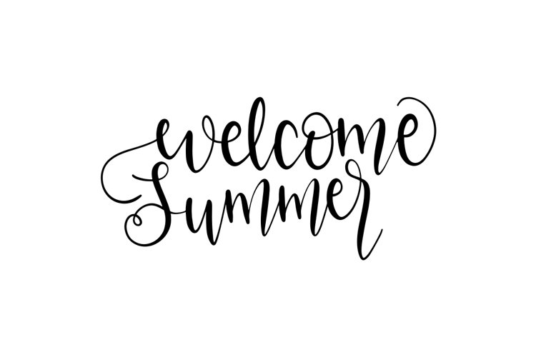 Welcome Summer SVG Cut File (1526170)
