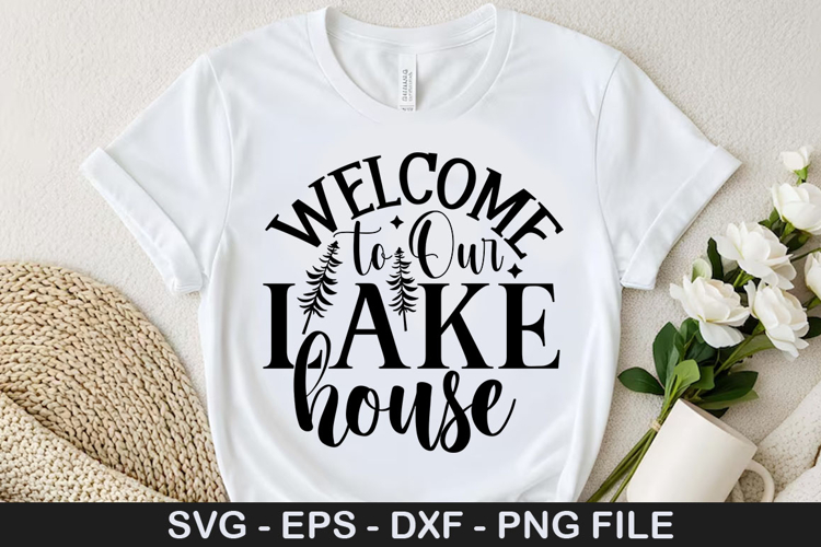 Lake Quotes Design - High Quality File