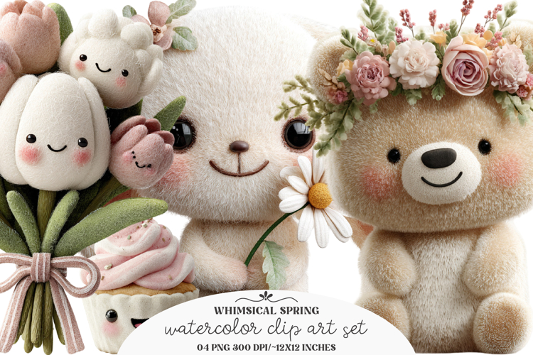 Whimsical spring clipart - Whimsical spring Png