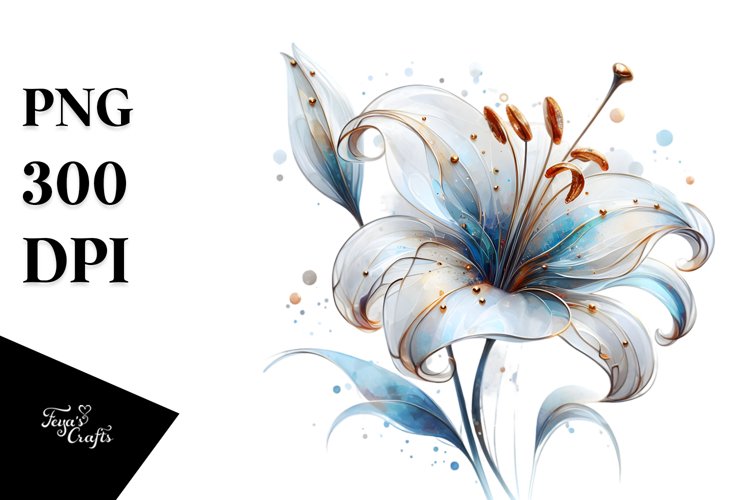 Abstract Lily|Digital Art