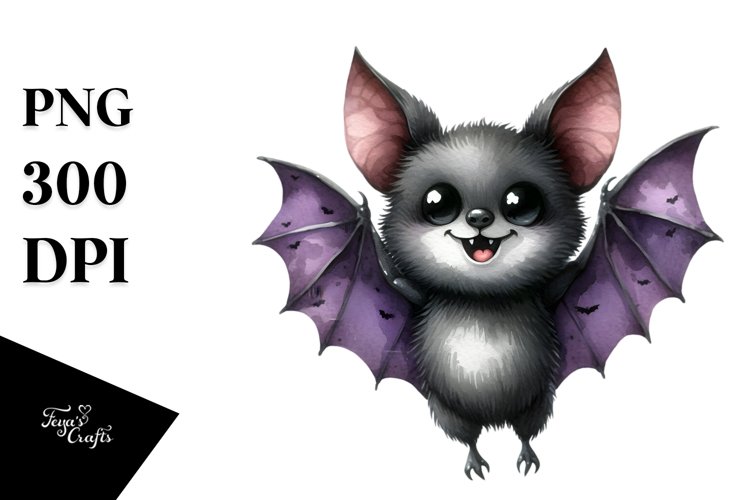 Funny Halloween Bat Clipart