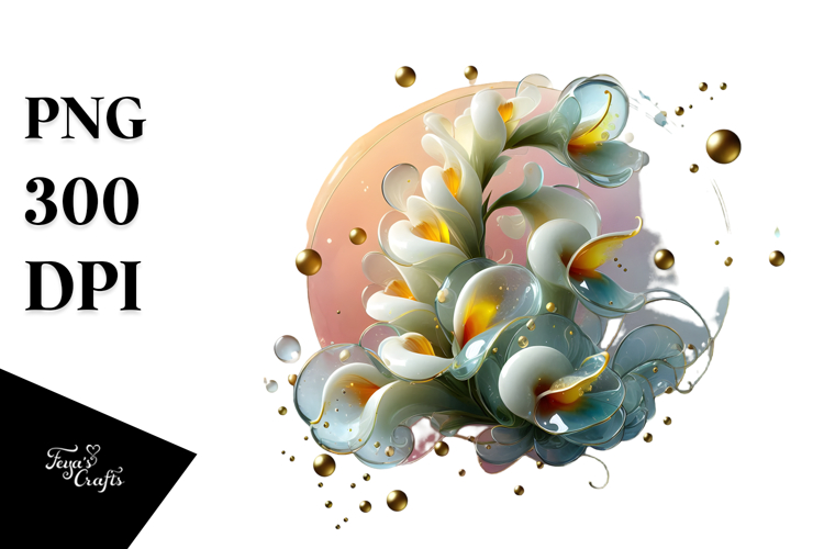 Abstract Snapdragon PNG