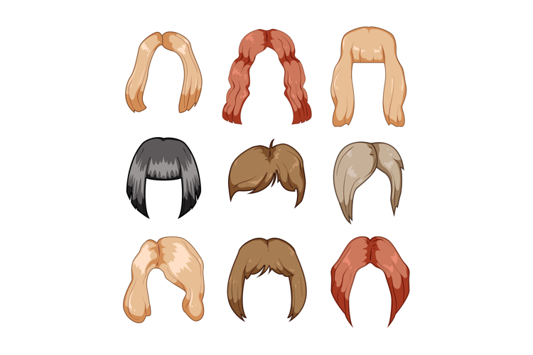 Different female wig hairstyles shaping diverse characters