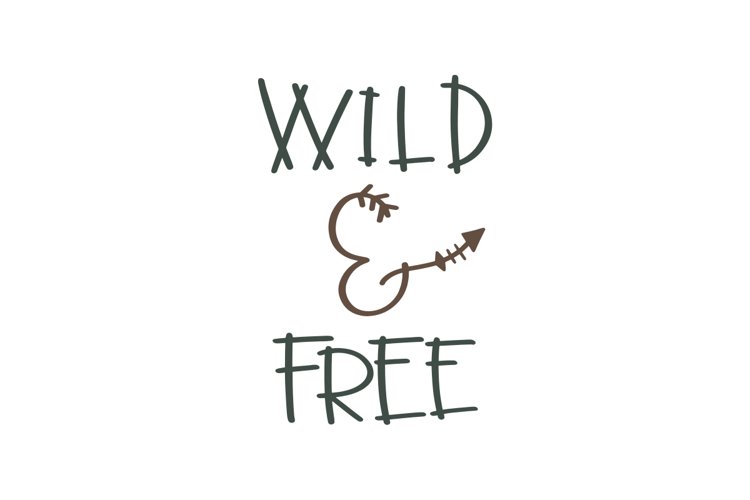 Wild and SVG Cut File (1525592)