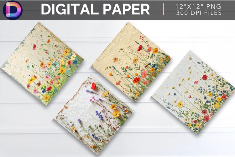 Wildflowers Digital Paper