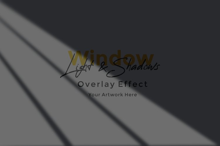 Window Sunlight Shadow Overlay Effect Mockup (2446283)