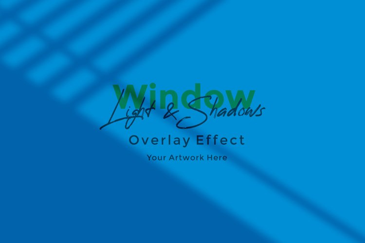 Window Sunlight Shadow Overlay Effect Mockup (2446553)