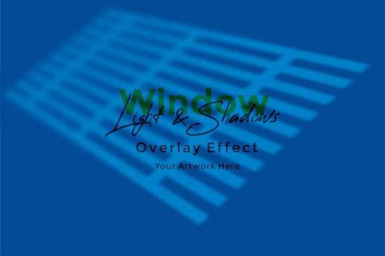 Window Sunlight Shadow Overlay Effect Mockup (2446215)