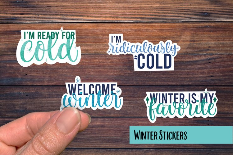 Winter PNG Sticker Pack