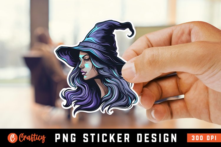 Witch Sticker,Witchcraft sticker,Pagan sticker,Wicca sticker