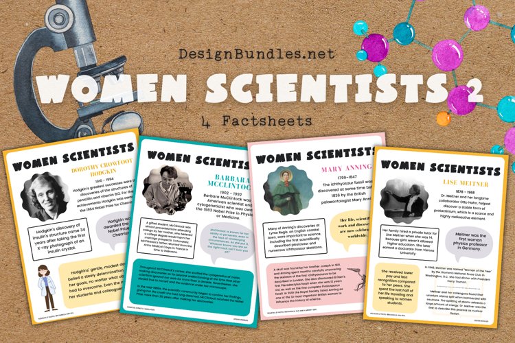 Women Scientists Educational Factsheets Part 2